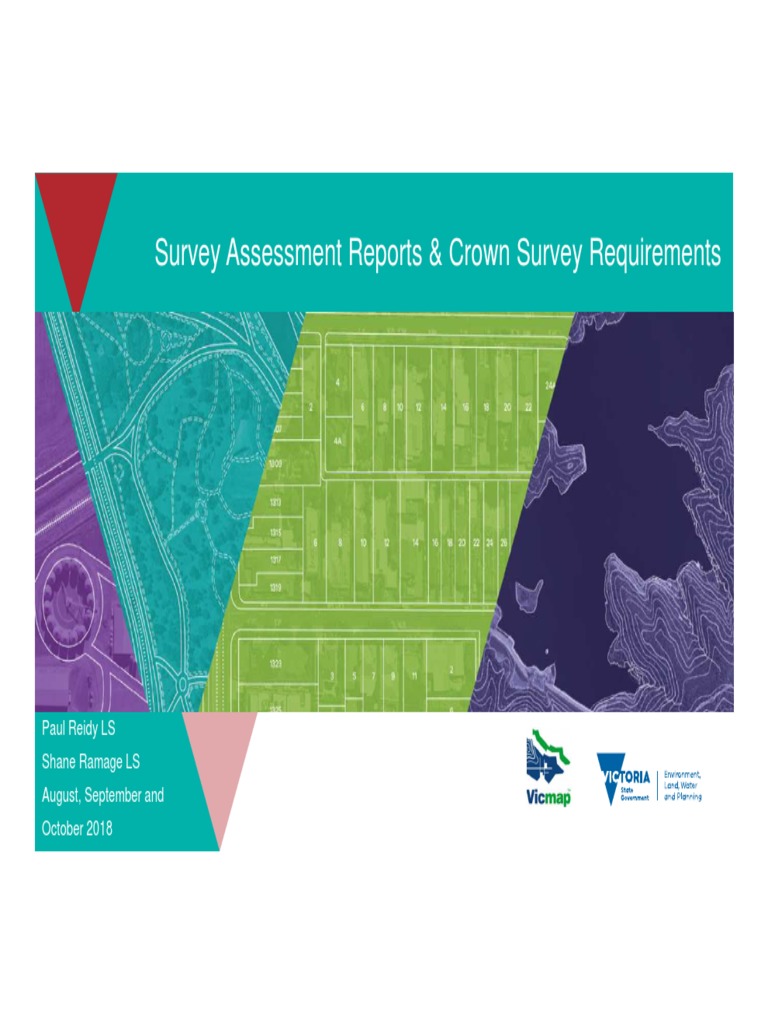 CSDS Roadshow Melb Surveying Assessment Reports and Crown Survey | PDF ...