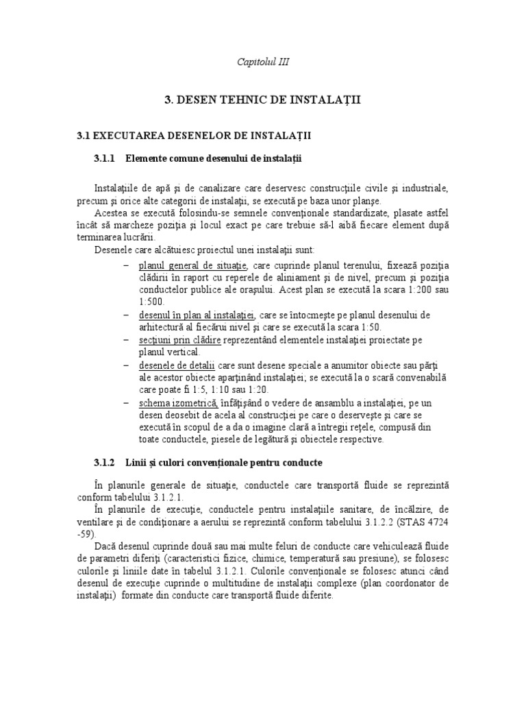 Semne Si Culori Conventionale Retele Utilitati PDF | PDF
