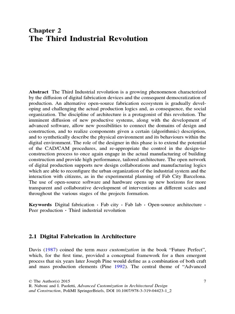 The Third Industrial Revolution | PDF | Laboratories | Computing And ...