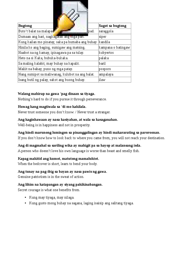 Filipino Samples | PDF