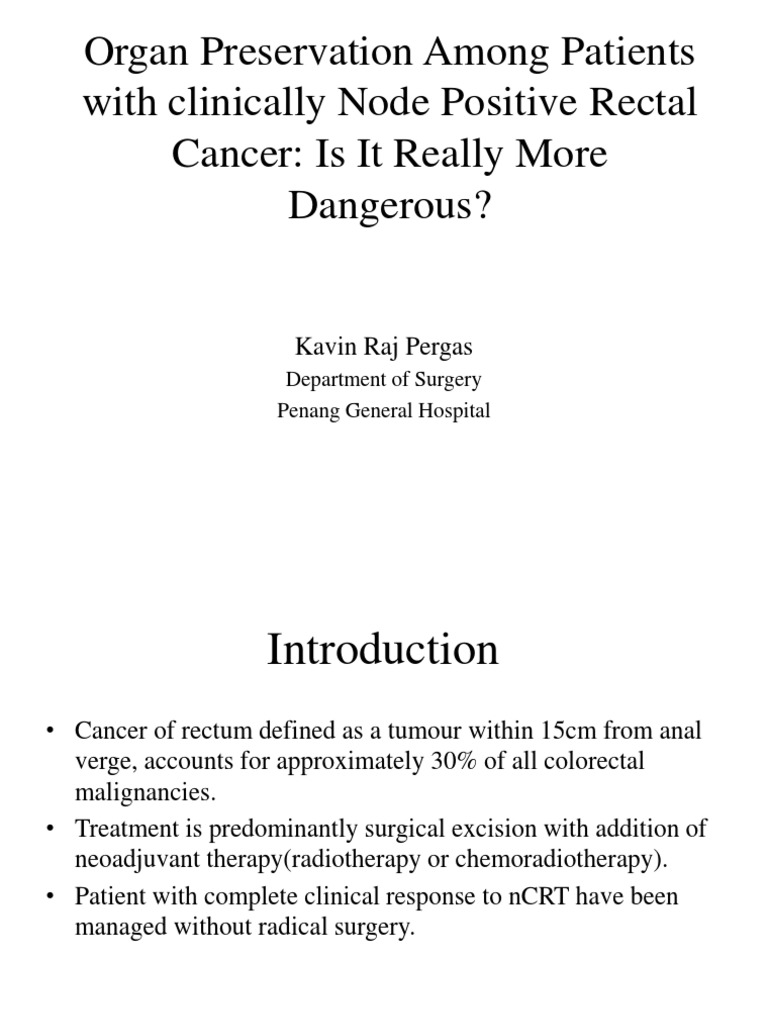 Rectal CA Jurnal | PDF | Colorectal Cancer | Causes Of Death