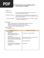 MATHS GRADE 7 TERM 2 Lesson Plans | PDF | Learning | Lesson Plan