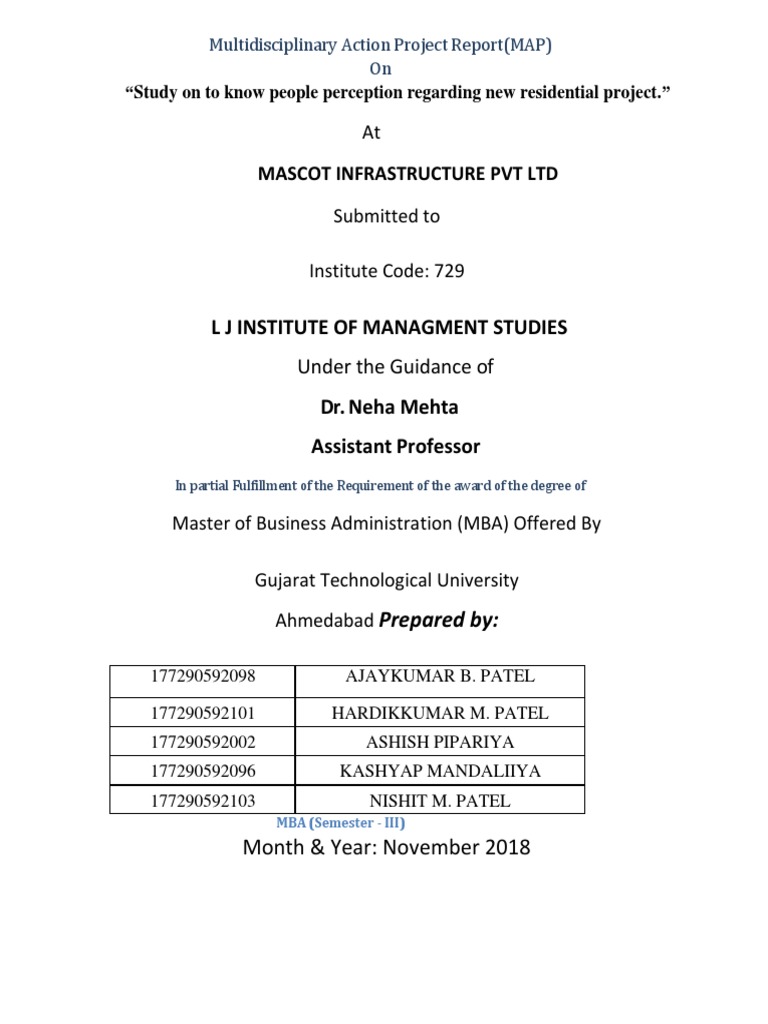 MAP Final For Print | PDF | Questionnaire | Economic Growth