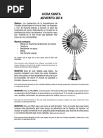 Esquema de Cantos para Hora Santa Sacerdotal | PDF | eucaristía | Amor