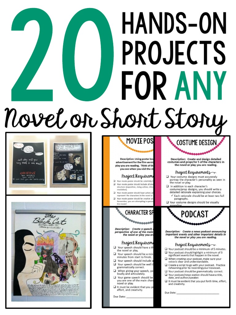 20 Projects For Any Novel | PDF | Graphics | Comics