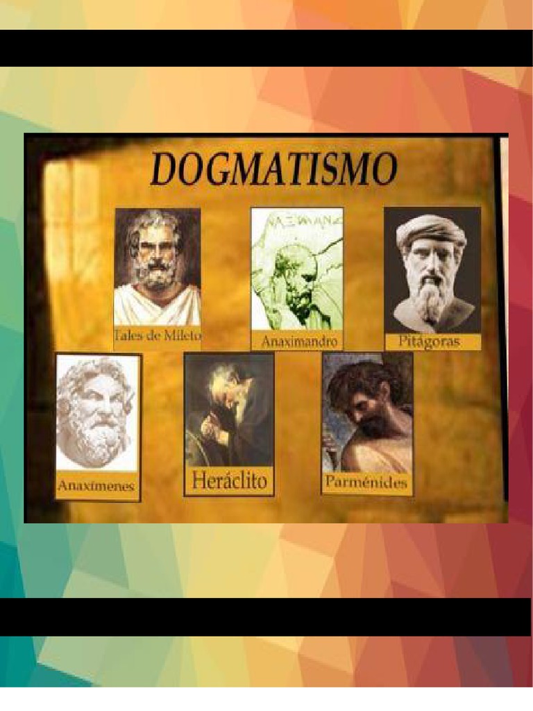 Monografia Dogmatismo | PDF | Pitágoras | Dogma