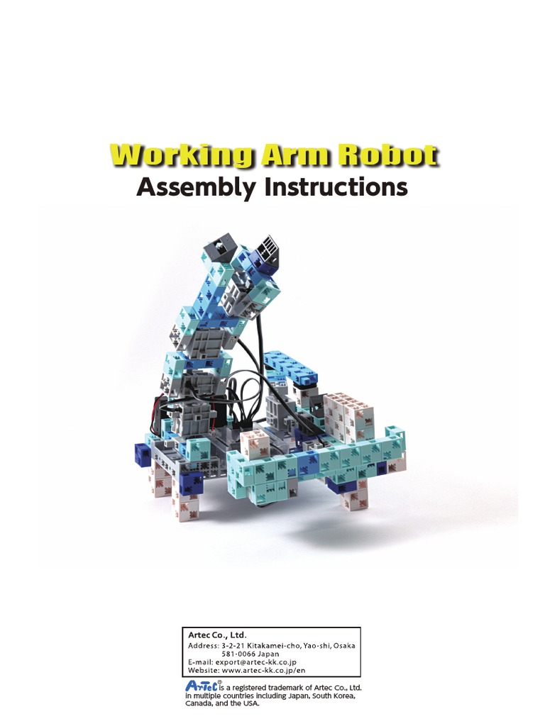 Working Arm Robot - Arduino | PDF | Robot | Robotics