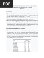 Astm A27 | PDF | Tratamiento a base de calor | Acero
