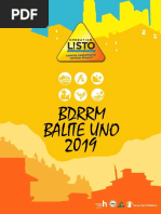 BDRRM Plan Template PPT | Emergency Management | Risk Management