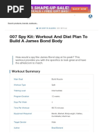 Thor Workout PDF | PDF | Weight Training | Individual Sports