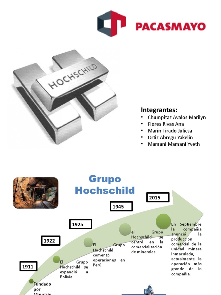 Grupo Hochschild | PDF | Perú | Minería