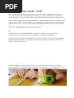 Handout Materi Garnish | PDF