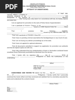 Affidavit of Repudiation of Barangay Agreement | Affidavit | Virtue