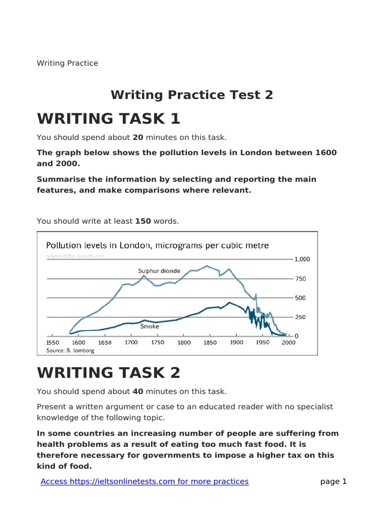 Writingpracticetest2 v9 1500072 | PDF | Subsidy | Foods