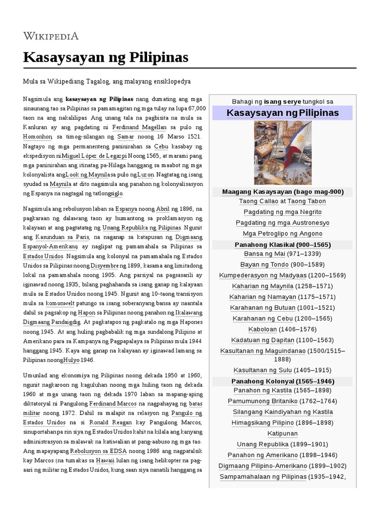Kasaysayan NG Pilipinas PDF | PDF