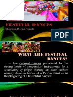 Five Festival Dances in The PH | PDF | Philippines | Festival