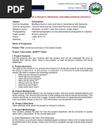 DepEd Format of A Project Proposal For Innovation in Schools | PDF ...