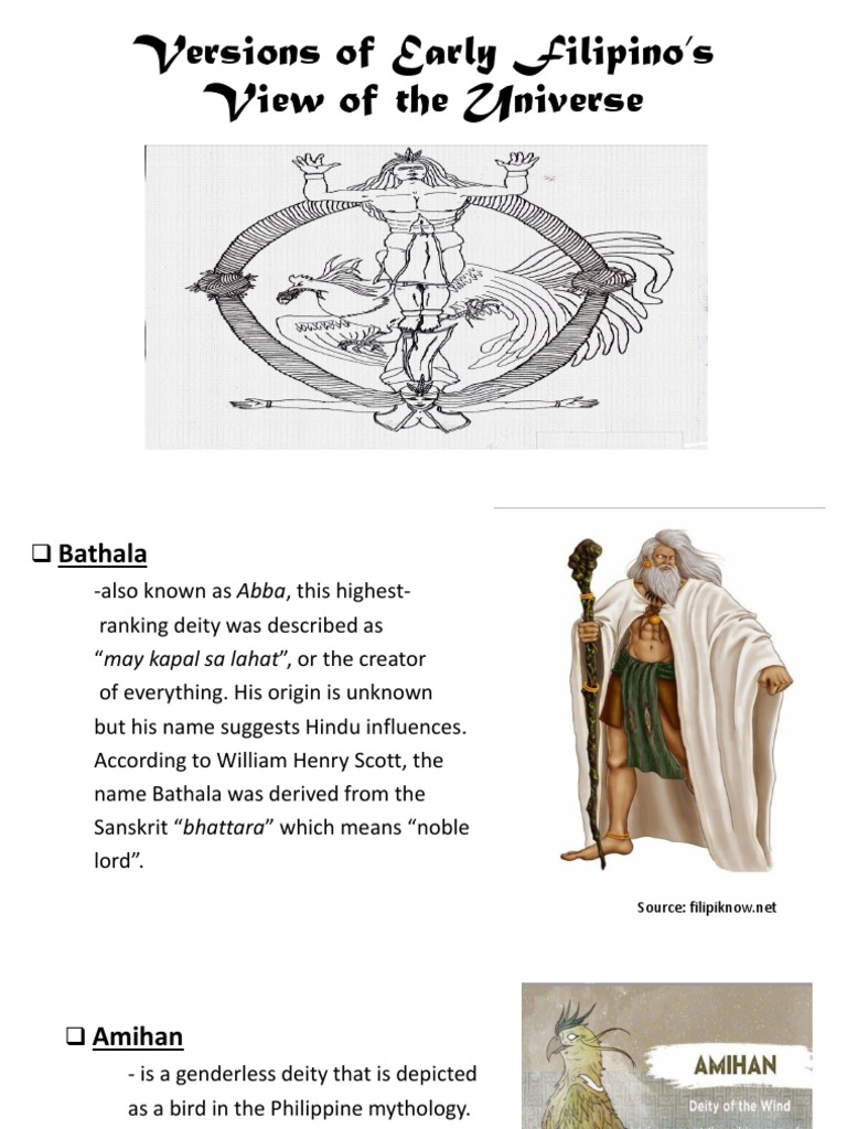 Early Filipino Deities and Cosmology | PDF