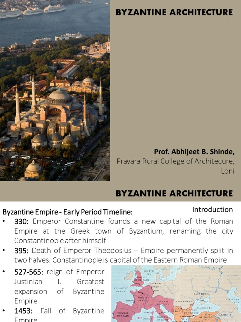 Byzantine Architecture | PDF | Dome | Constantinople