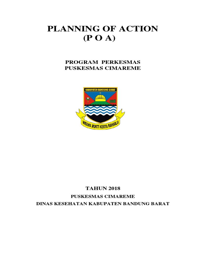 POA Perkesmas Cimareme 2018 Jadi Fix | PDF