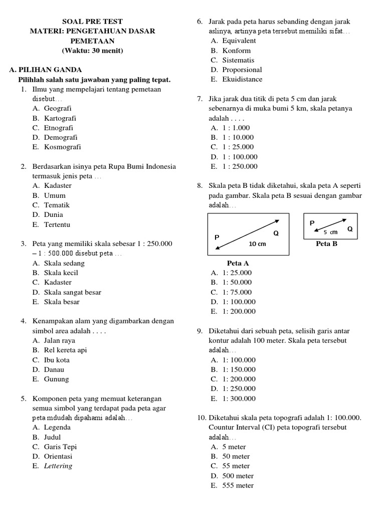 S. Pre Test Dan Post Test Siklus 1 | PDF