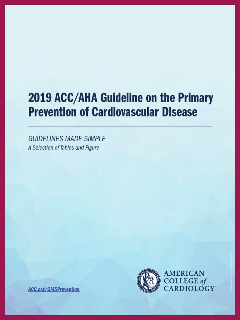 Prevention Guidelines Made Simple | PDF | Cardiovascular Diseases | Statin