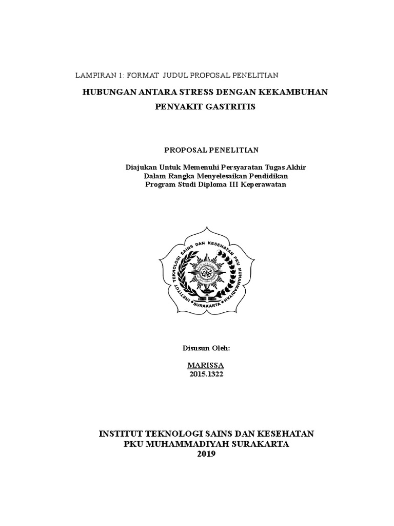 24 - 05 - 2019 LAMPIRAN Panduan KTI Skripsi | PDF