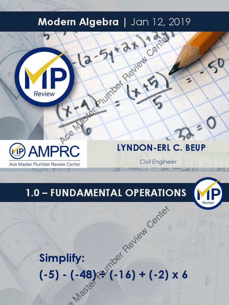 1 Modern Algebra Watermark | PDF | Exponentiation | Numbers
