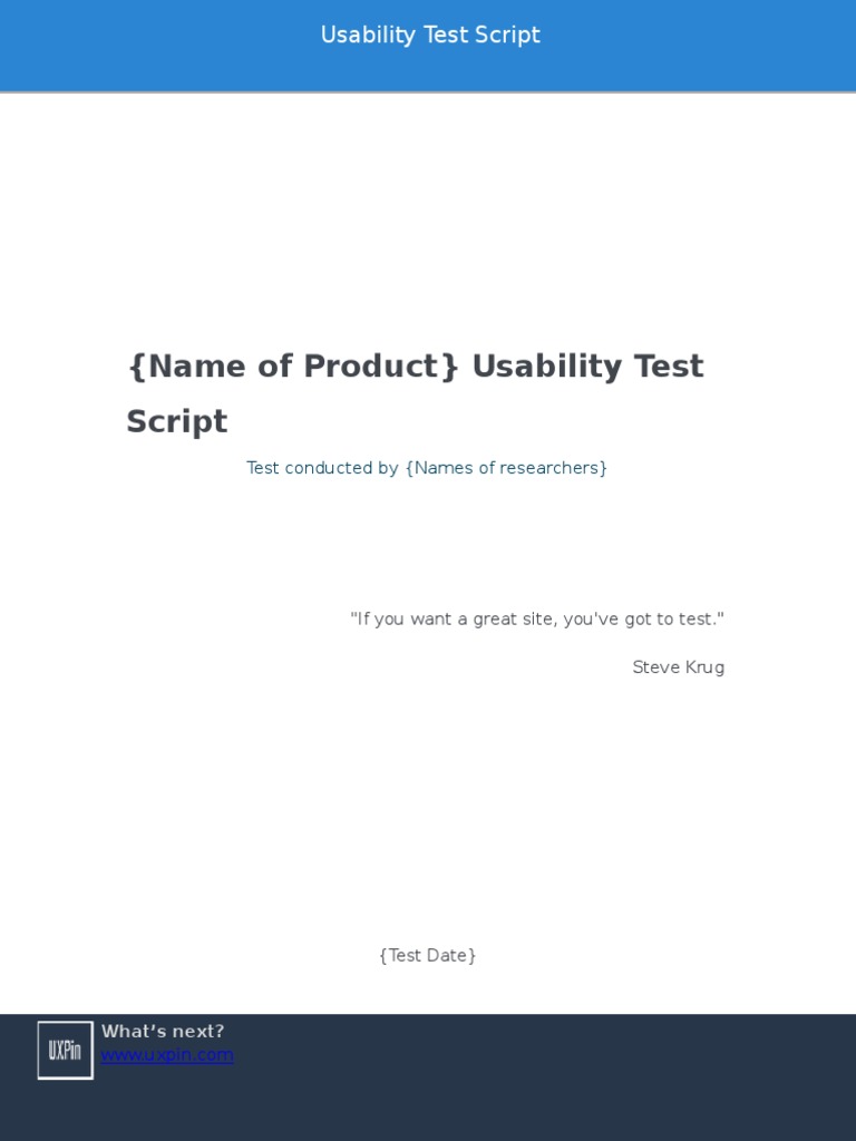 A Guide to Conducting Effective Usability Testing: Usability Test ...