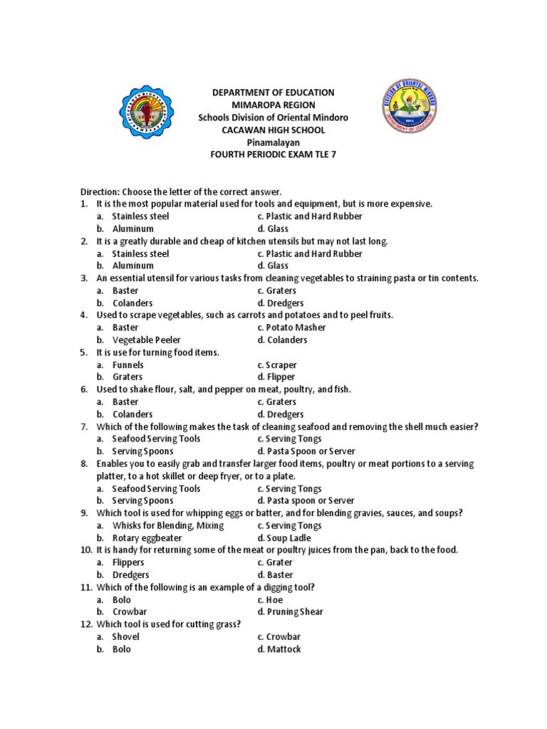 Department of Education Mimaropa Region Schools Division of Oriental ...