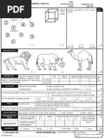 Bells Test | PDF | Neuropsychology | Cognition