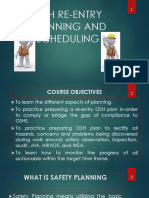 Sample Re-Entry Osh Plan | PDF | Safety | Business