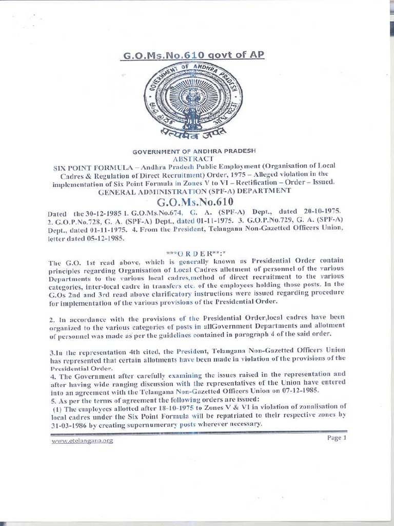 610 G.O Six Point Formula PDF | PDF