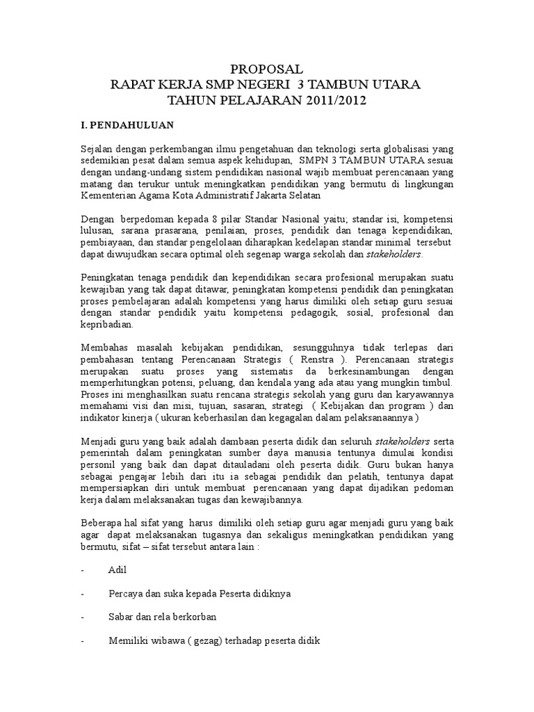 Proposal Raker | PDF