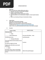 Detailed Lesson Plan in Oral Communication | PDF | Public Speaking ...