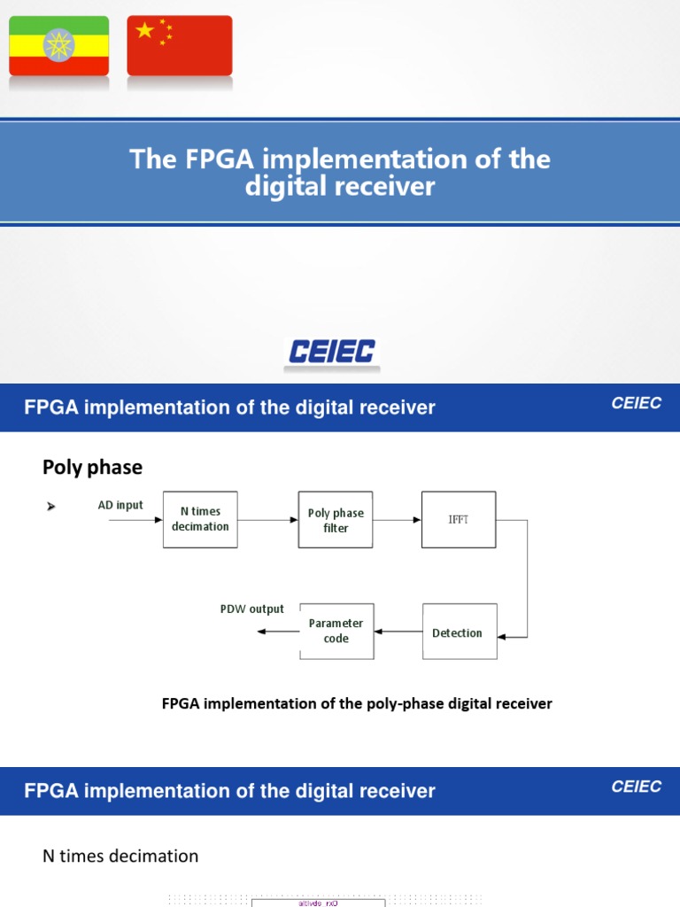The FPGA Implementation of The Digital Receiver 3 | PDF | Hardware Description Language | Field ...