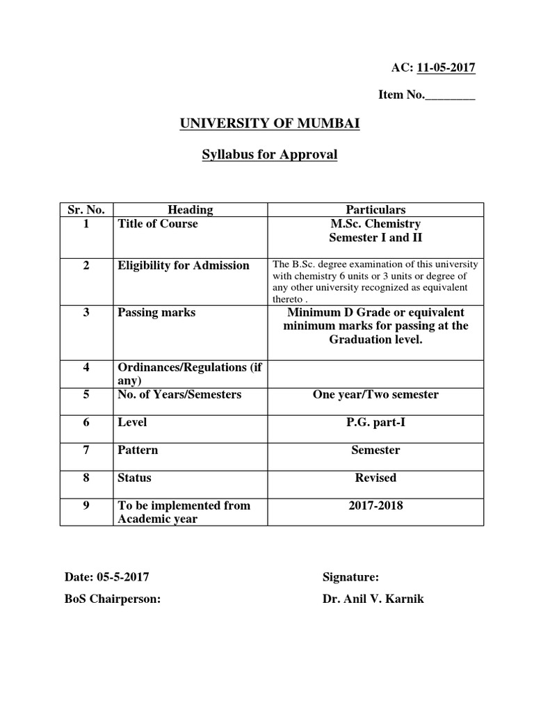 4.208 M. Sc. Chemistry Part I Sem I II PDF | PDF | Wave Function | Infrared Spectroscopy