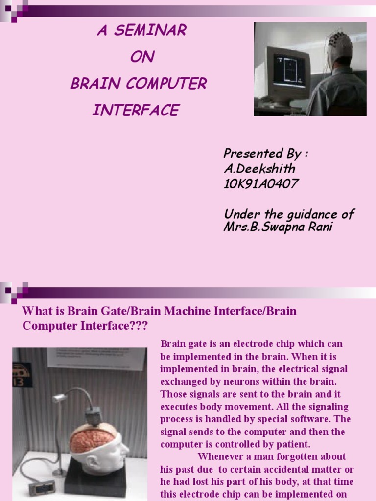 Braingate | PDF | Brain | Neuroscience