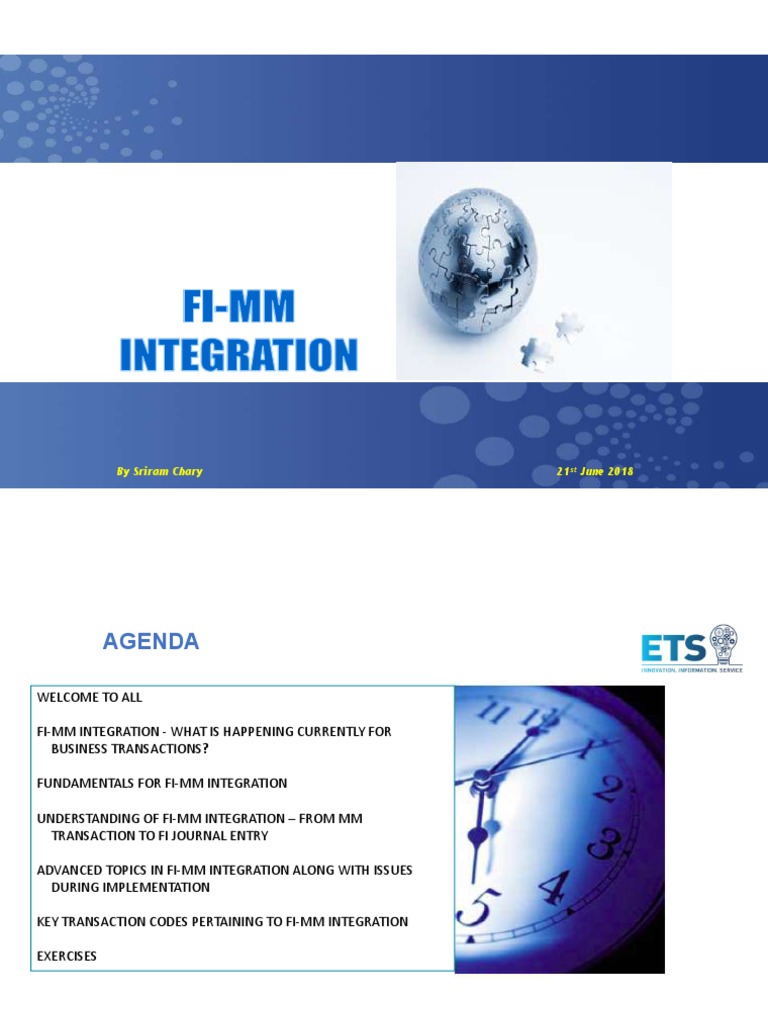 SAP MM-FI Integration Concepts PDF | PDF | Debits And Credits | Inventory
