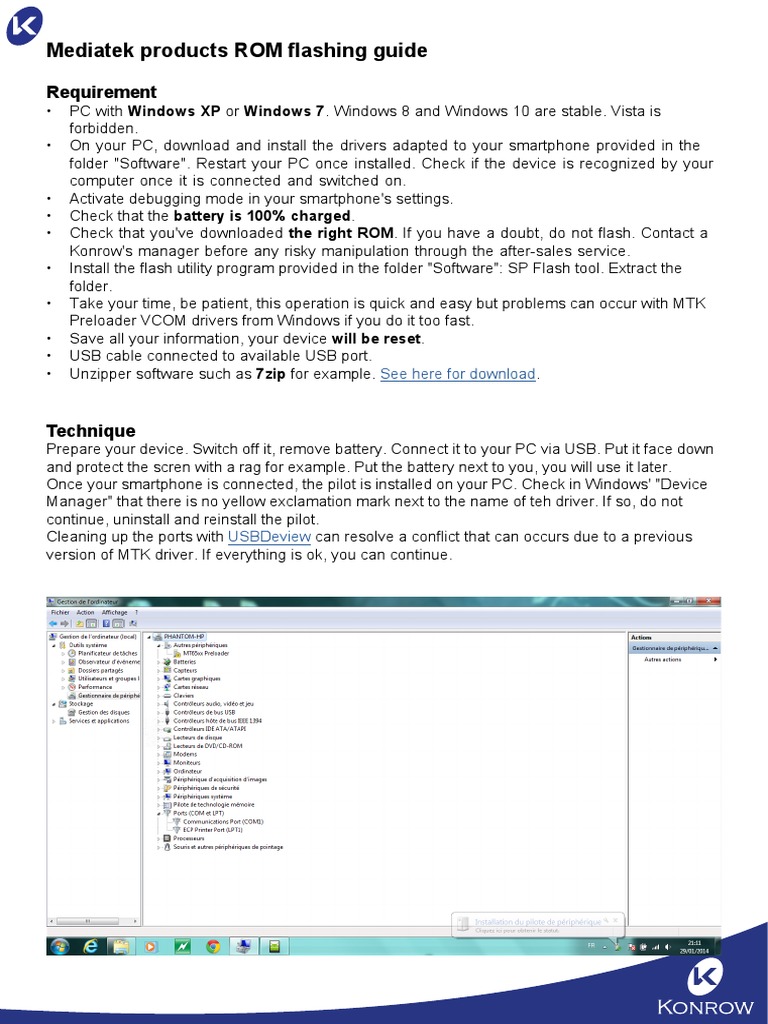 How To Flash MTK EN PDF | PDF