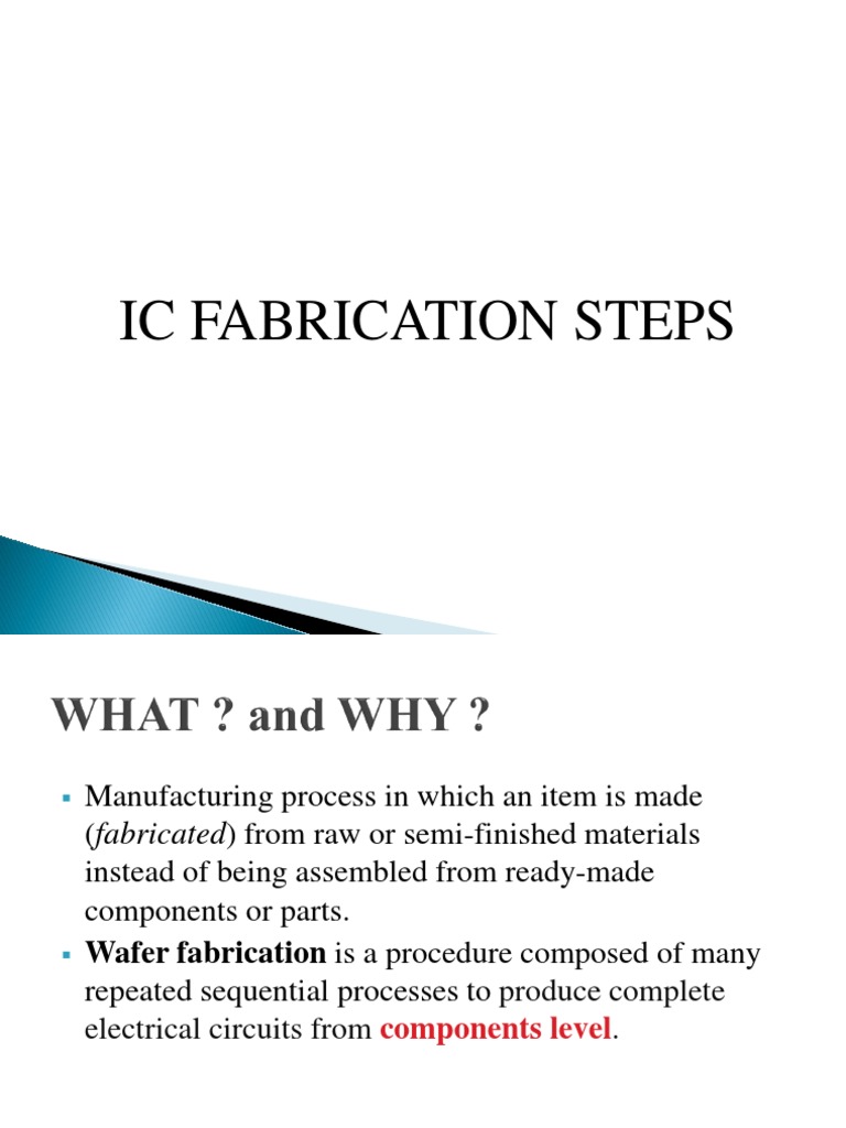 Fab Steps | PDF | Semiconductor Device Fabrication | Wafer (Electronics)