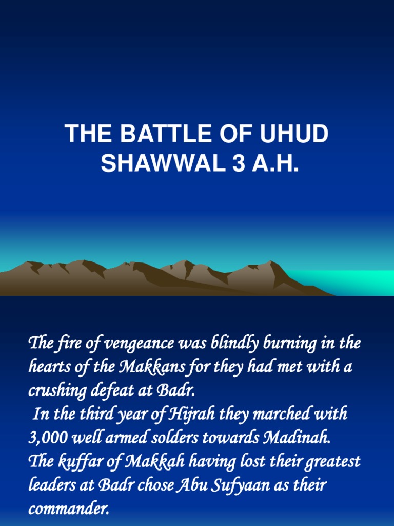 Battle of Uhud | PDF | Medina | Abrahamic Religions
