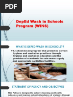 DepEd WiNS Program Powerpoint | PDF | Hand Washing | Wash