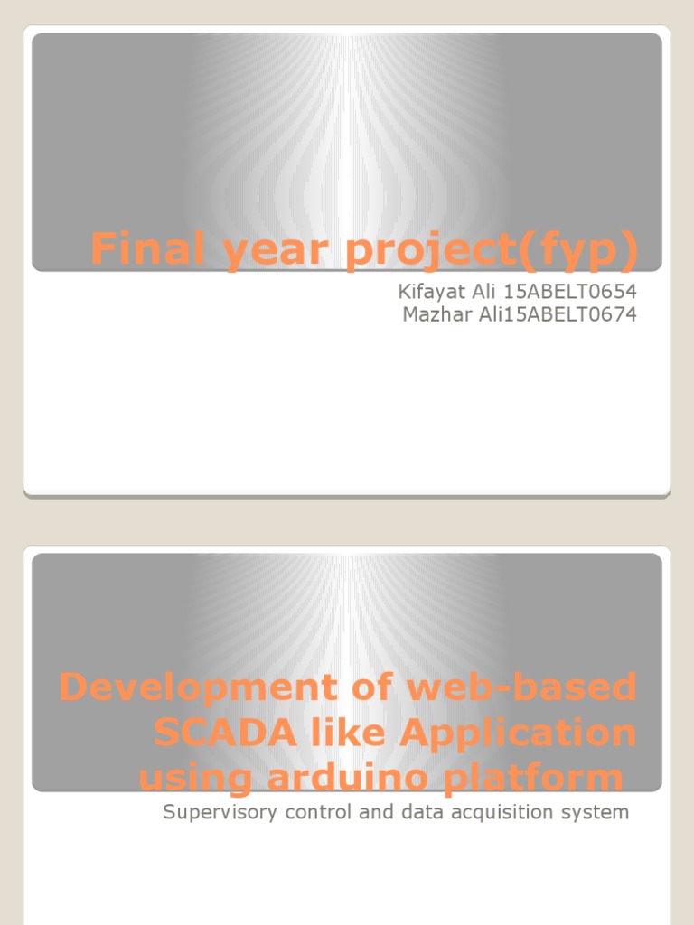 Final Year Project (Fyp) Presentation | PDF | Finance & Money ...