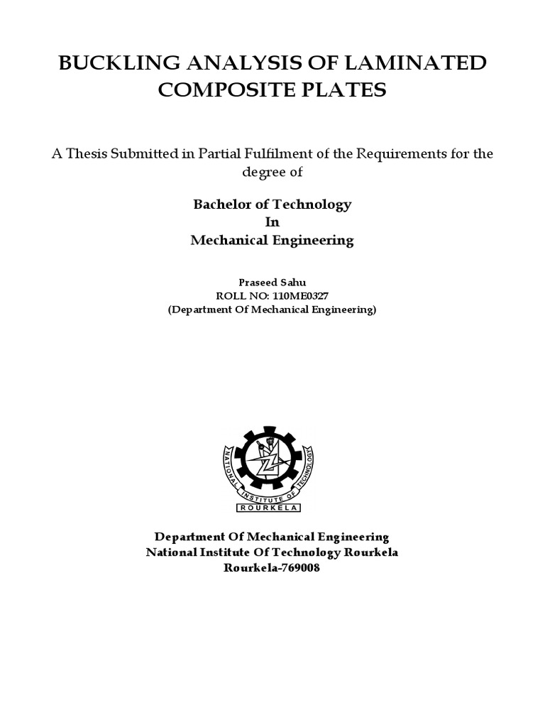 Buckling Analysis by Abaqus | PDF | Bending | Composite Material