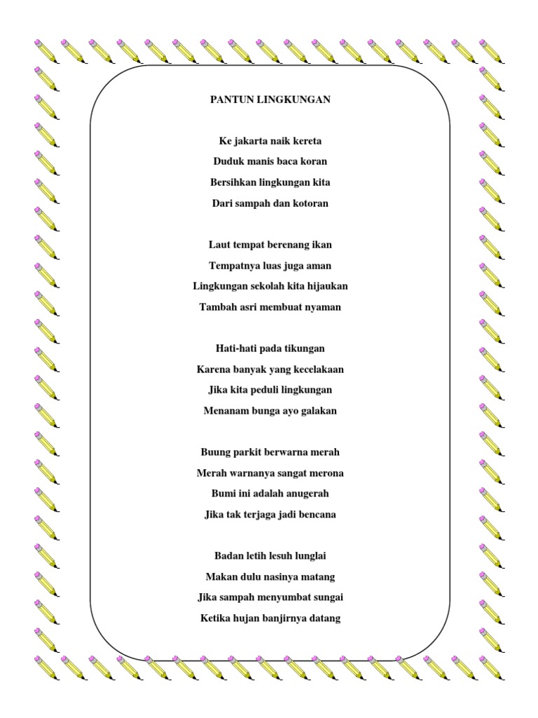 Pantun 1 PDF | PDF