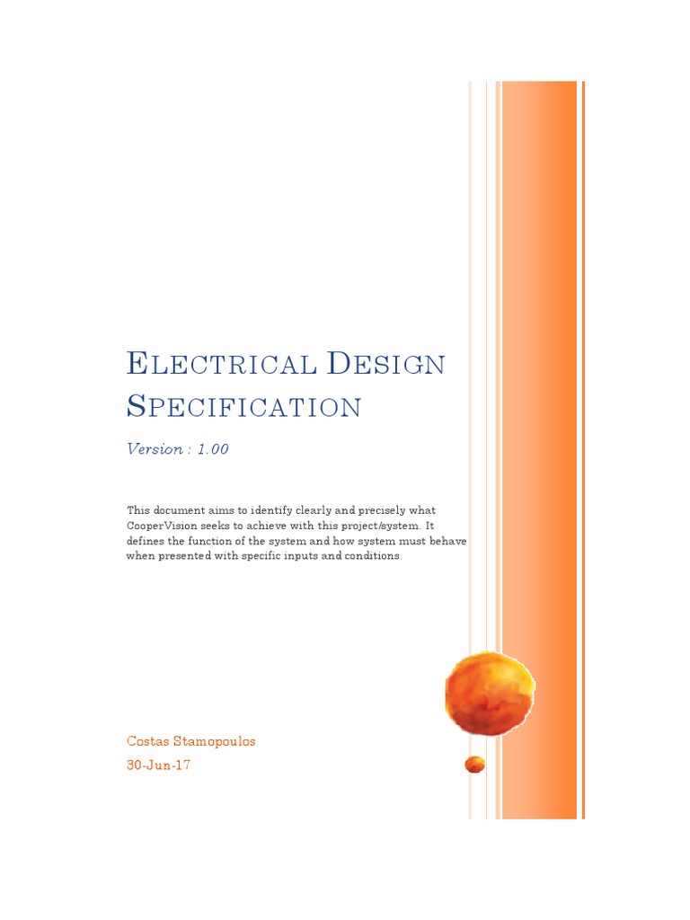 Electrical Design Guide | PDF | Programmable Logic Controller ...