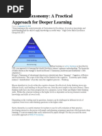 Blooms Taxonomy Math Question Stems | PDF | Behavioural Sciences ...