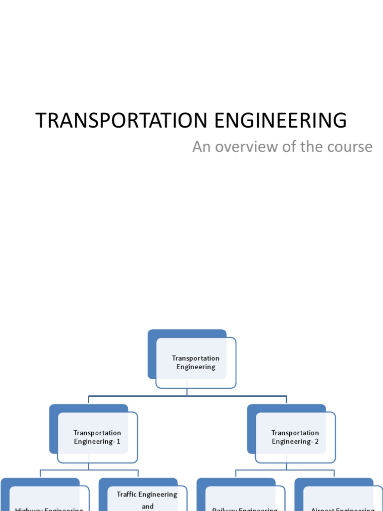 Highway Engineering Overview and Design | PDF | Road | Traffic