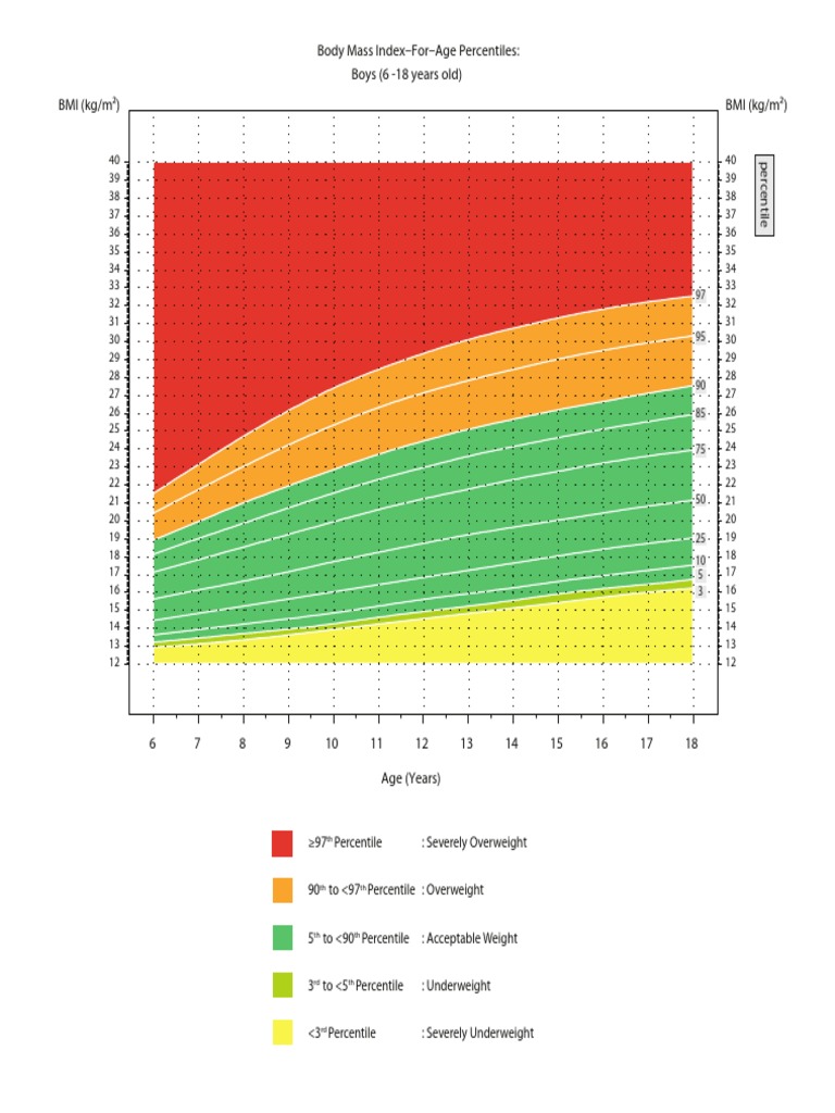 HPB - Boys-New (Live Healthy 745) | PDF | Body Mass Index | Anthropometry